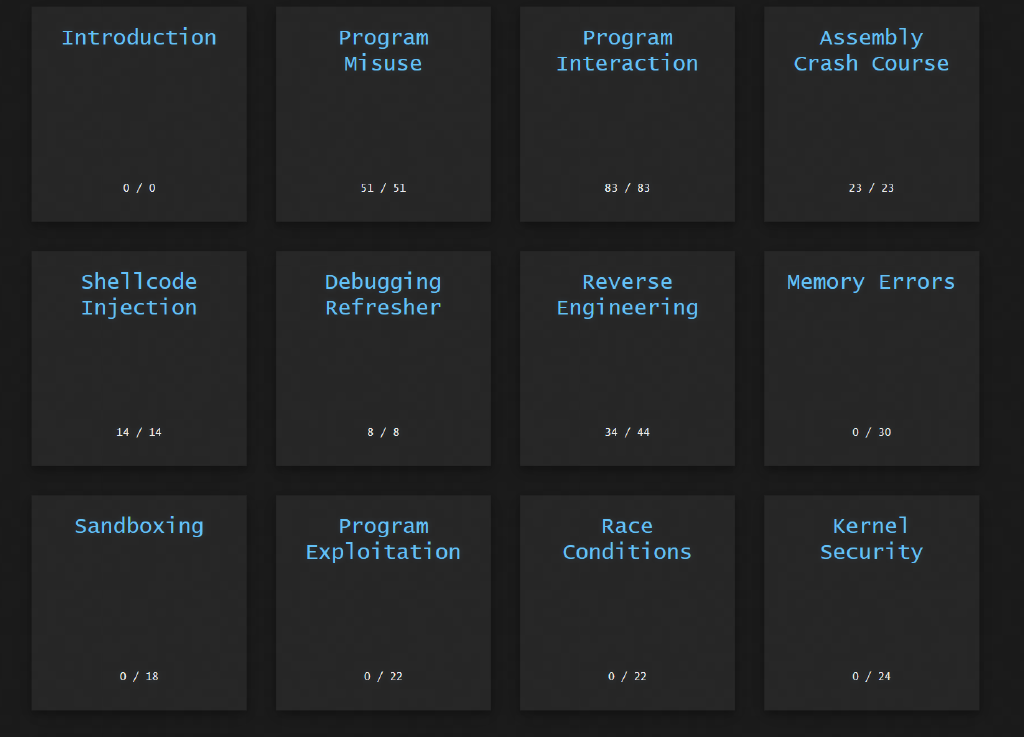 PwnCollege 学习笔记