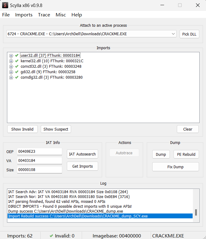 UPX脱壳初探(x64dbg)